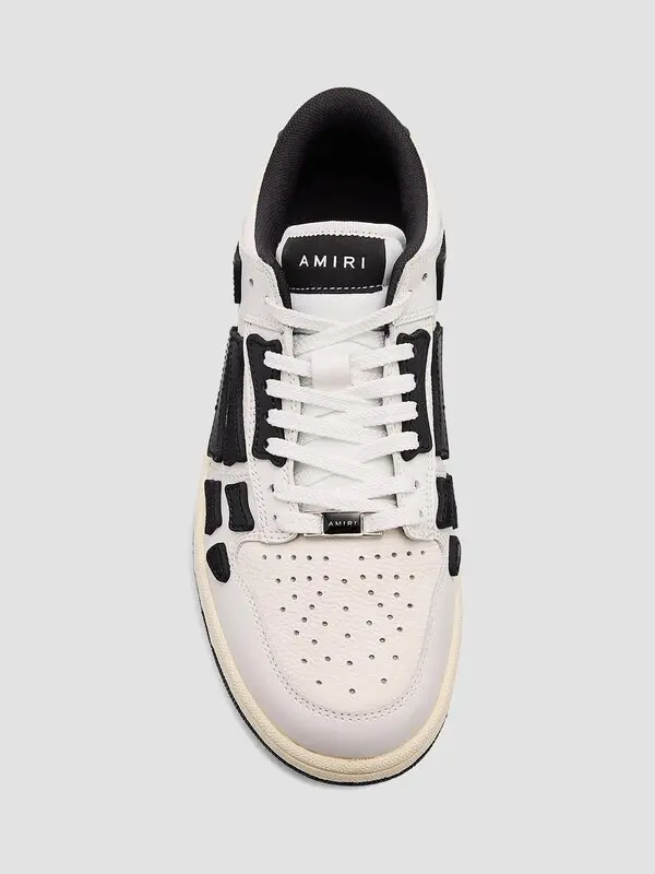 Amiri Skel Low-top Leather Sneakers