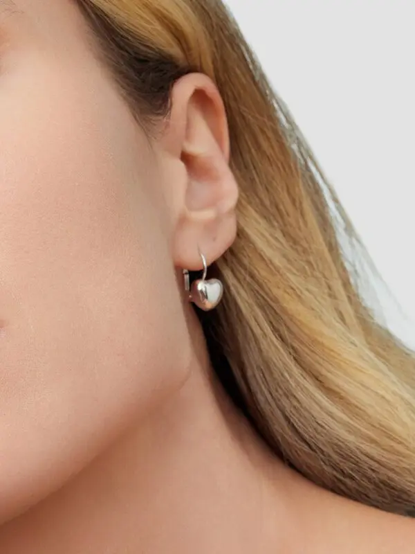 ORADINA Lover Drop Earrings In Sterling