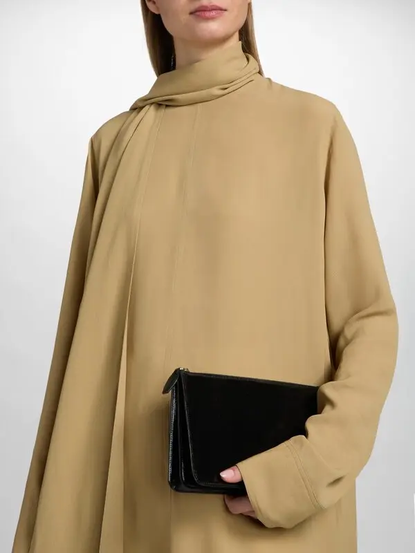 TOTEME Draped Scarf Blouse