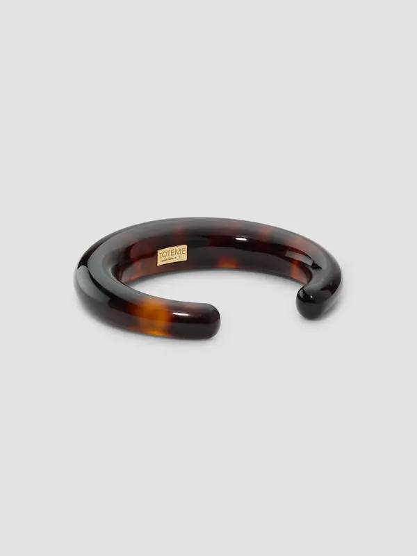 TOTEME Tapered Tortoiseshell Resin Cuff