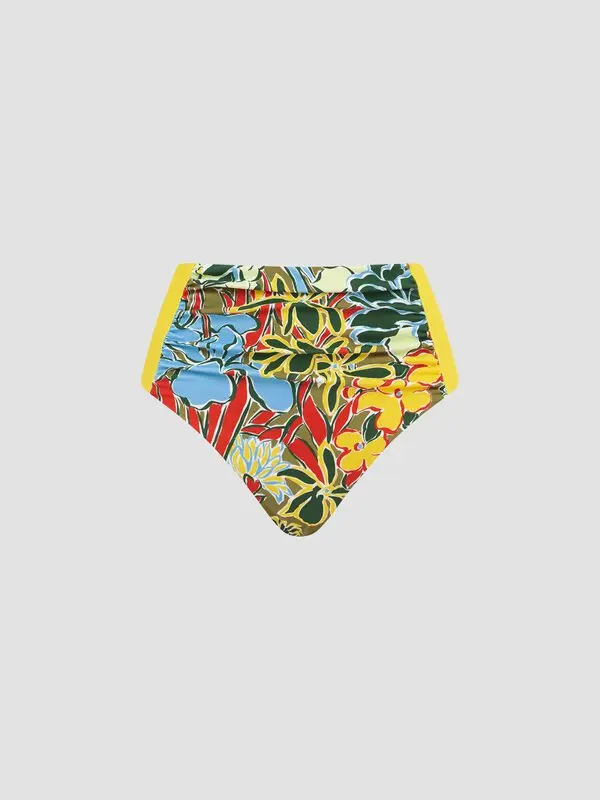 ALEMAIS Solstice Floral High-rise Bikini Bottom - Multi