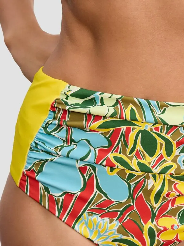 ALEMAIS Solstice Floral High-rise Bikini Bottom