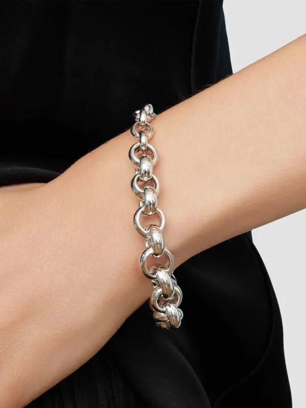 ORADINA Roll With It Rolo Bracelet In Sterling