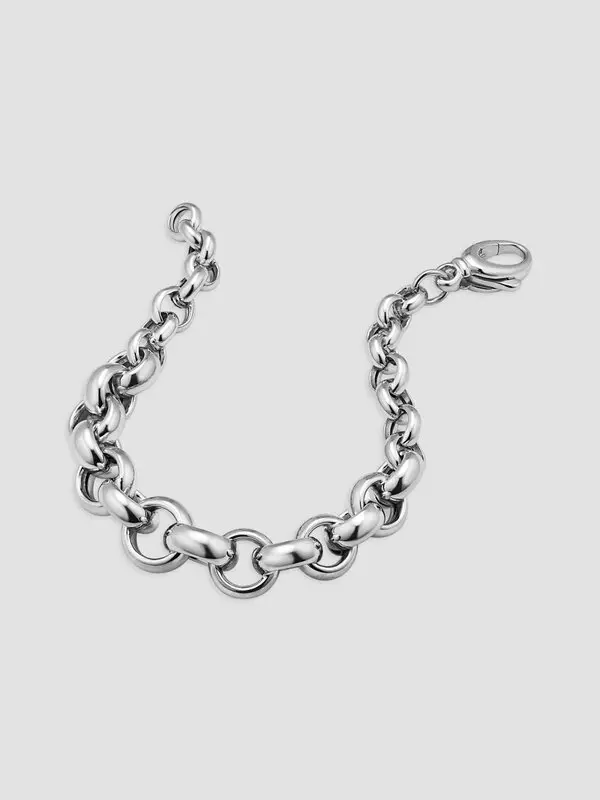 ORADINA Roll With It Rolo Bracelet In Sterling
