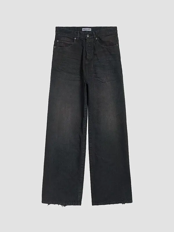 Balenciaga Casual Jeans - Black