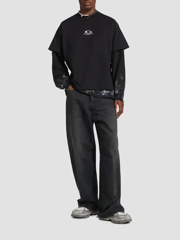 Balenciaga Casual Jeans - Black