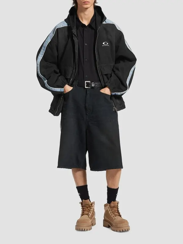 Balenciaga Piping Detail Jacket - Black