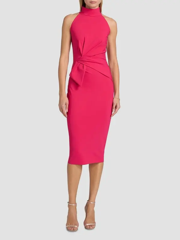 Chiara Boni La Petite Robe Gulek Asymmetric Cocktail Midi-dress