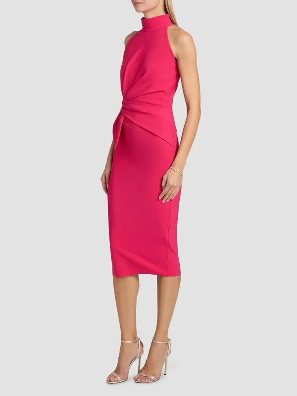 Chiara Boni La Petite Robe Gulek Asymmetric Cocktail Midi-dress