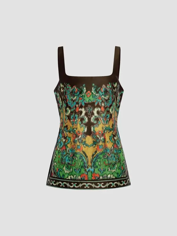 ALEMAIS Charlotte Printed Top - Multi