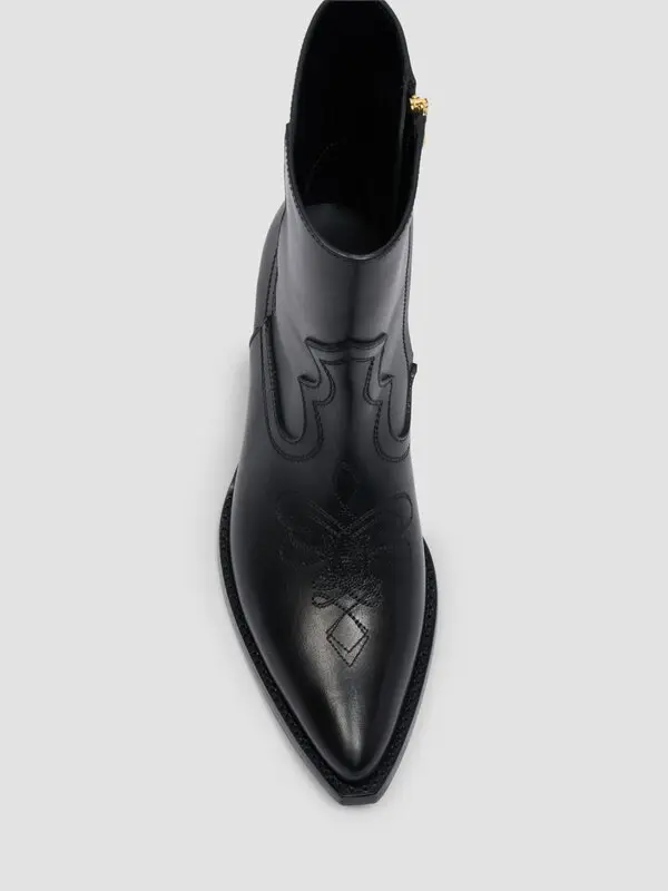 Amiri 40mm Western-style Leather Ankle Boots