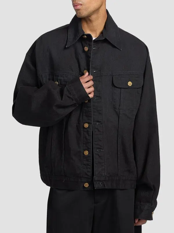 WILLY CHAVARRIA Chachi Denim Trucker Jacket
