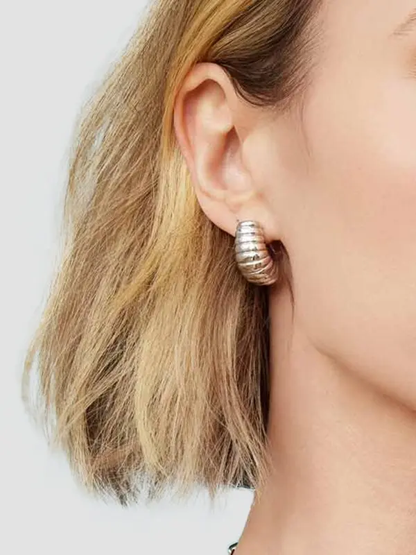 ORADINA Lady Finger Drop Earrings In Sterling