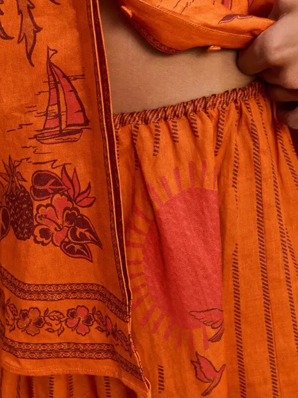 ALEMAIS Boathouse Maxi Skirt