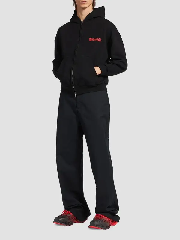 Balenciaga Track Gradient Sneakers - Red Black