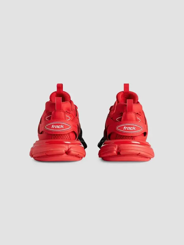 Balenciaga Track Gradient Sneakers - Red Black