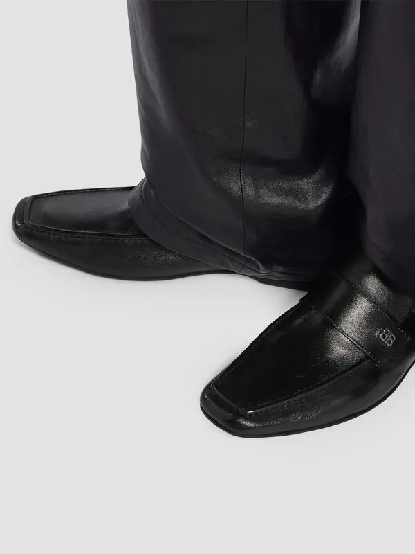 Balenciaga Palermo Bb Loafers - Black