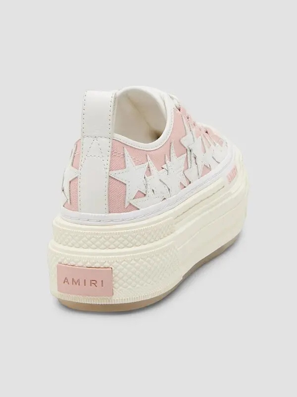 Amiri Stars Court Cotton Low-top Sneakers