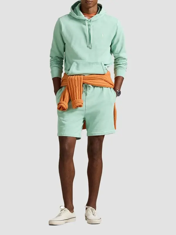 Polo Ralph Lauren 6.5 Loopback Fleece Shorts - Celadon