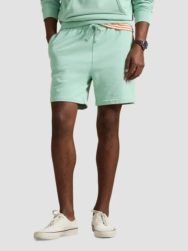 Polo Ralph Lauren 6.5 Loopback Fleece Shorts - Celadon