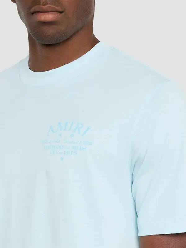 Amiri Arts Logo Graphic Cotton T-shirt