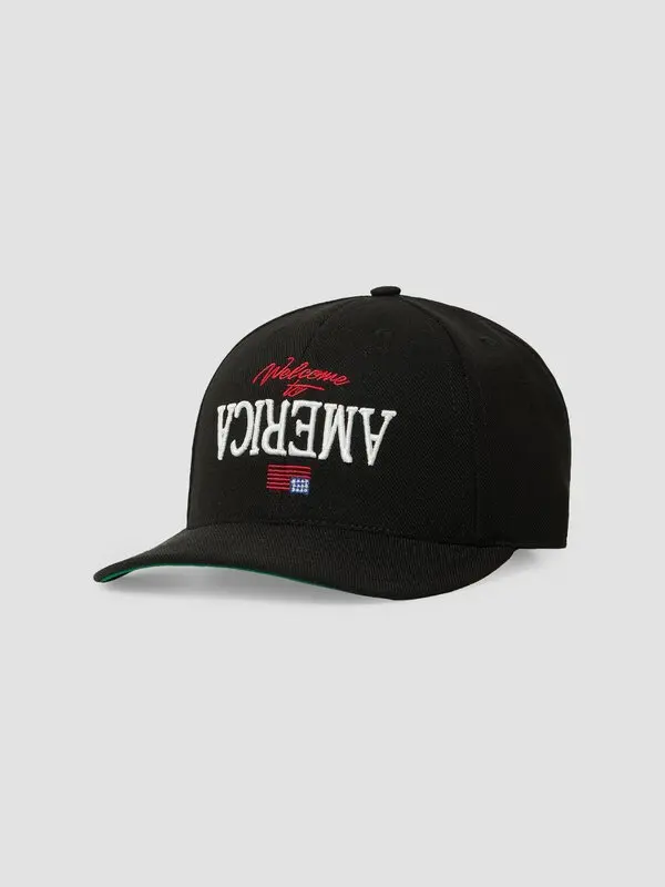 WILLY CHAVARRIA Welcome To America Cap - Black