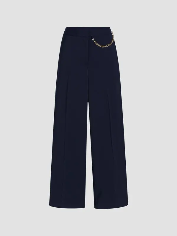 Elie Tahari The Sarah Pleated-front Straight-leg Pants