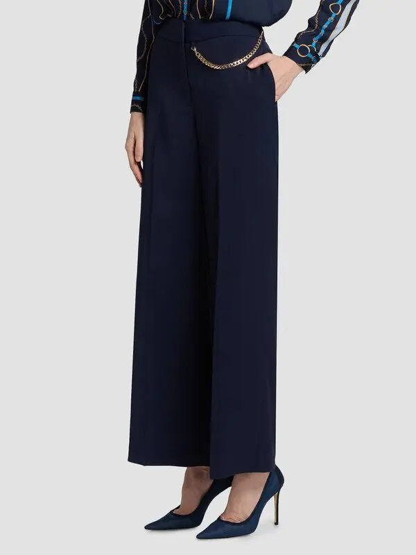 Elie Tahari The Sarah Pleated-front Straight-leg Pants