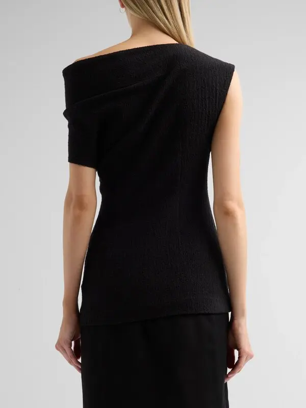 TOTEME Draped One-shoulder Top