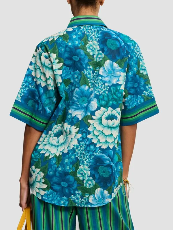 ALEMAIS Margo Floral Cotton Voile Shirt