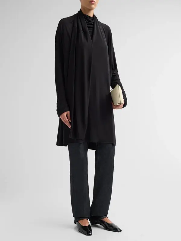 TOTEME Scarf-trim Jersey Knee-length Dress