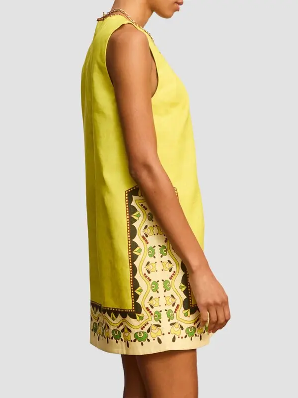 ALEMAIS Bridgette Sleeveless Mini Dress