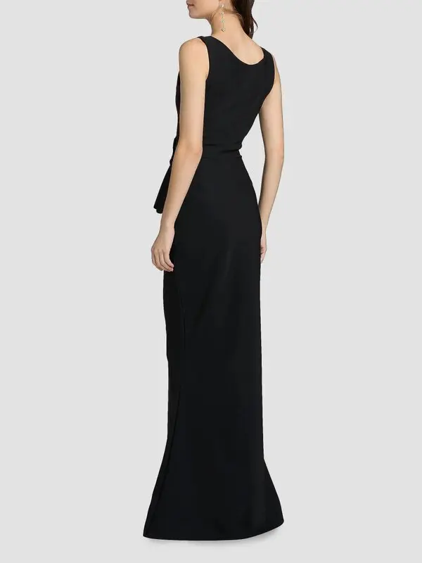 Chiara Boni La Petite Robe Nawa Embellished Jersey Gown