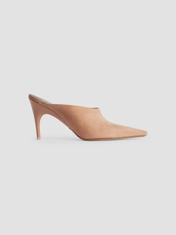 Balenciaga Duchesse Mules - Camel