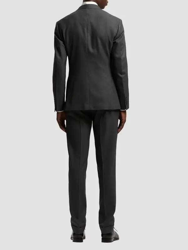Ralph Lauren Purple Label Kent Hand-tailored Wool Birdseye Suit