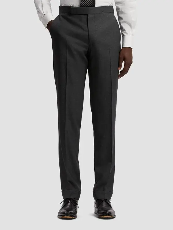 Ralph Lauren Purple Label Kent Hand-tailored Wool Birdseye Suit