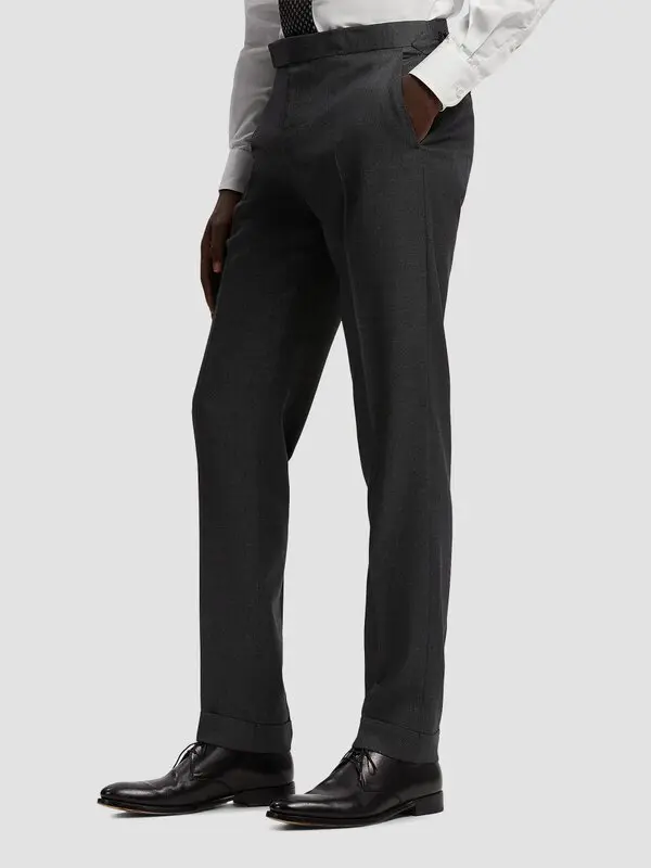 Ralph Lauren Purple Label Kent Hand-tailored Wool Birdseye Suit