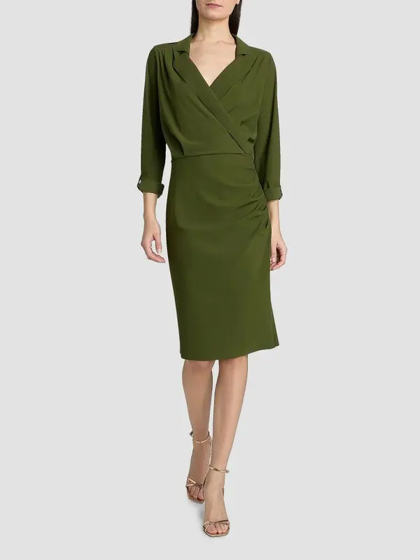Chiara Boni La Petite Robe Minao Belted Sheath Dress