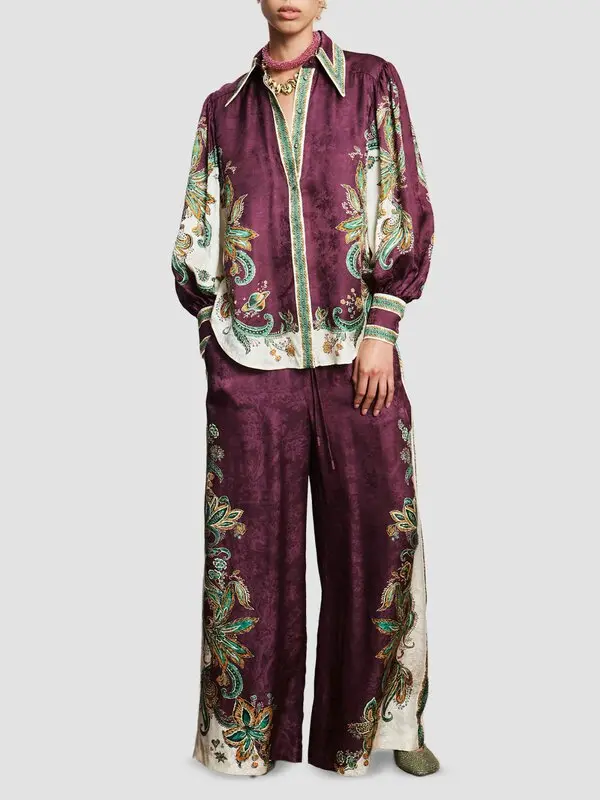 ALEMAIS Ruthie Paisley Shirt