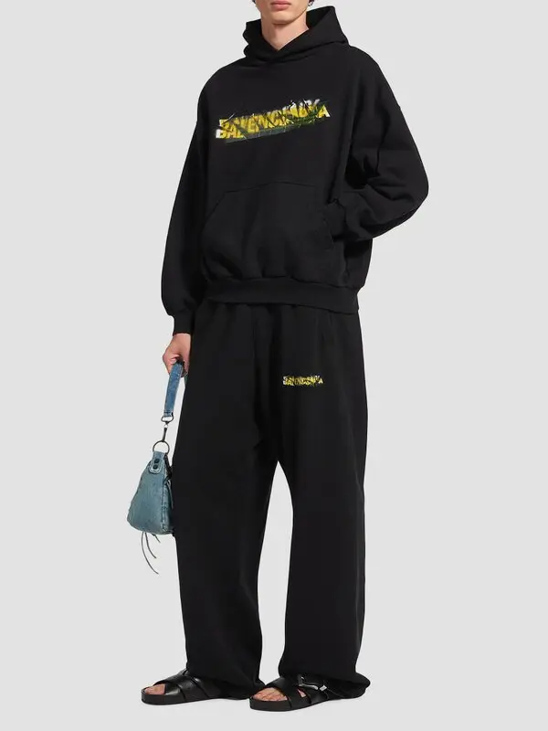 Balenciaga Belt Mules - Black