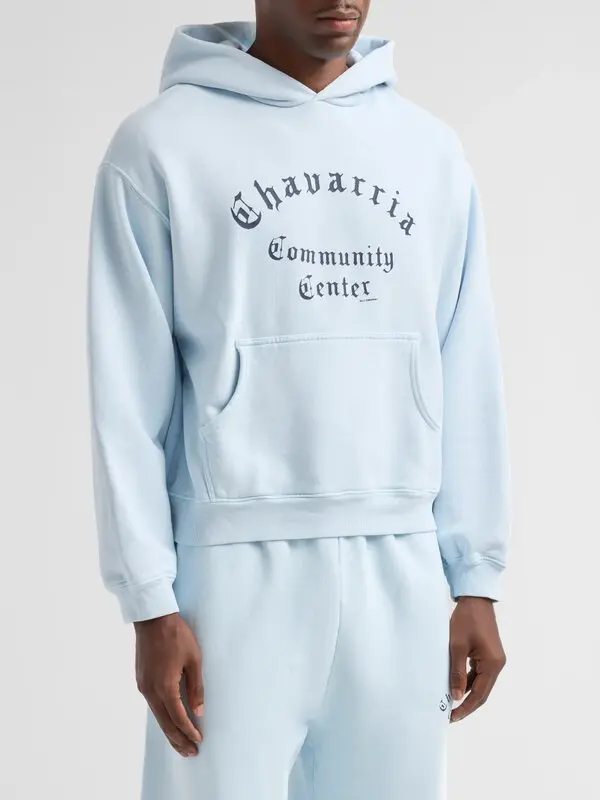 WILLY CHAVARRIA Chavarria Community Center Cotton Hoodie