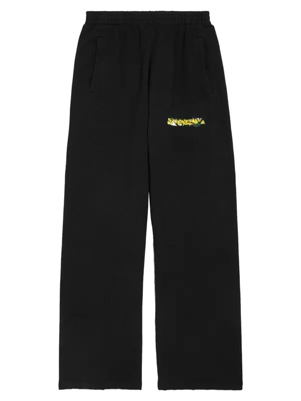 Balenciaga Messy Spray Baggy Sweatpants