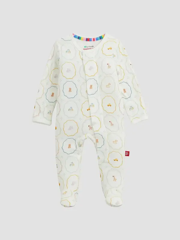 MAGNETIC ME Baby's Nursery Magic Toy-print Footie
