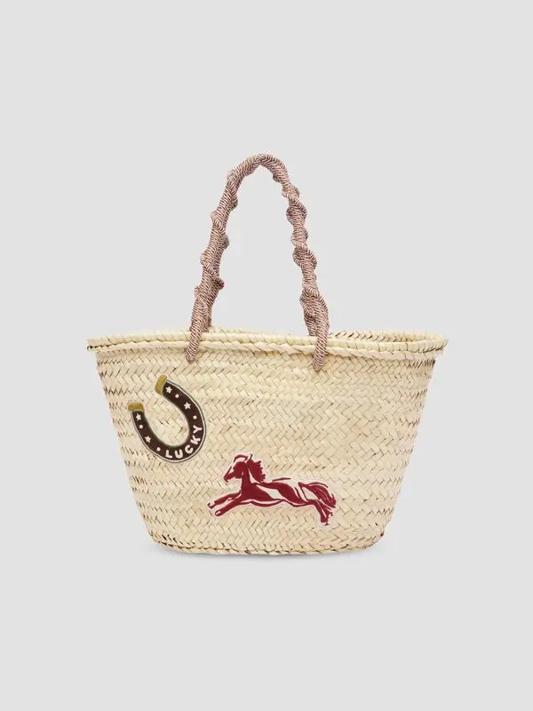 ALEMAIS Ace Midi Macrame Tote Bag