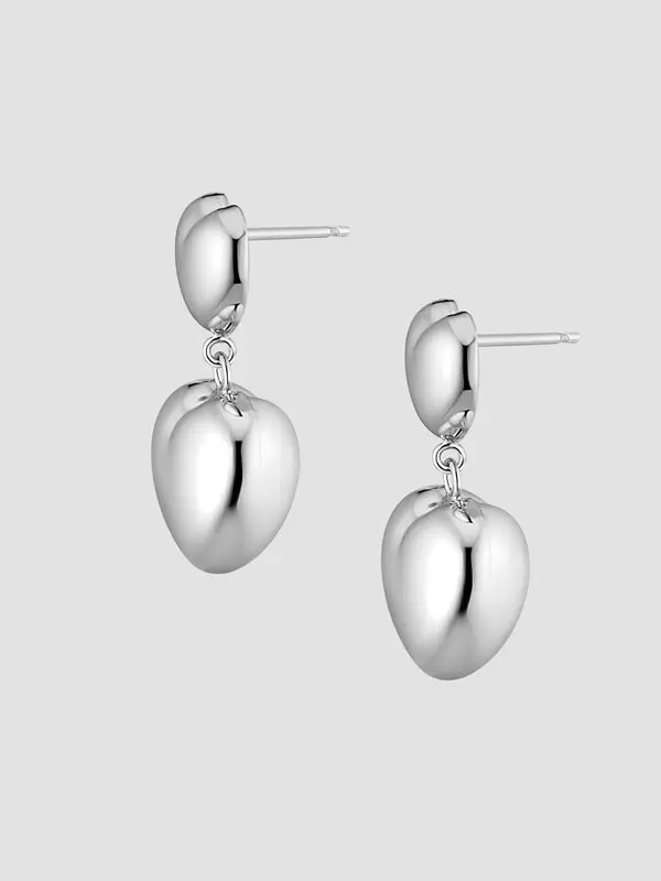 ORADINA Lover Statet Drop Earrings In Sterling