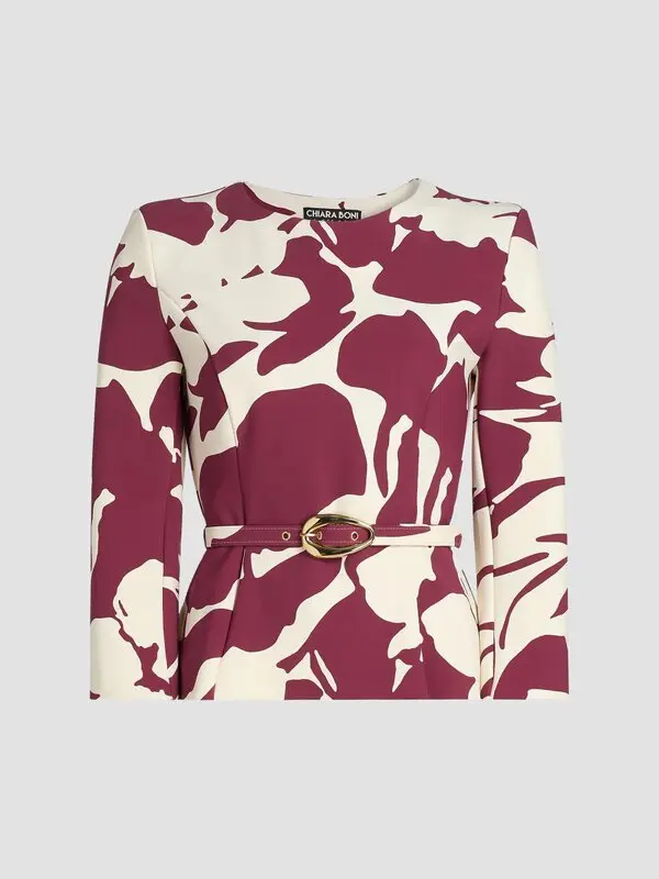 Chiara Boni La Petite Robe Adar Printed Top - Corf