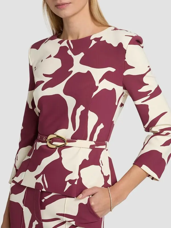 Chiara Boni La Petite Robe Adar Printed Top