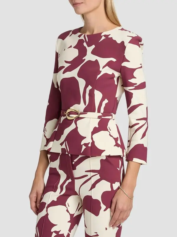 Chiara Boni La Petite Robe Adar Printed Top