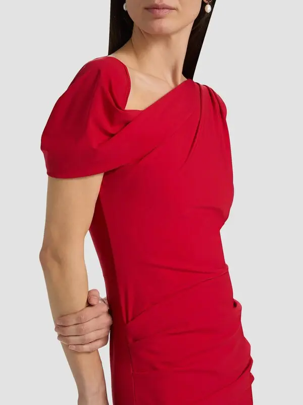 Chiara Boni La Petite Robe Adial One-shoulder Midi-dress