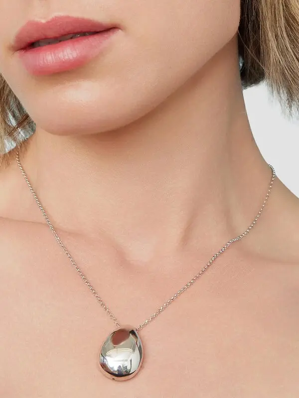 ORADINA Reflection Pendant Necklace In Sterling